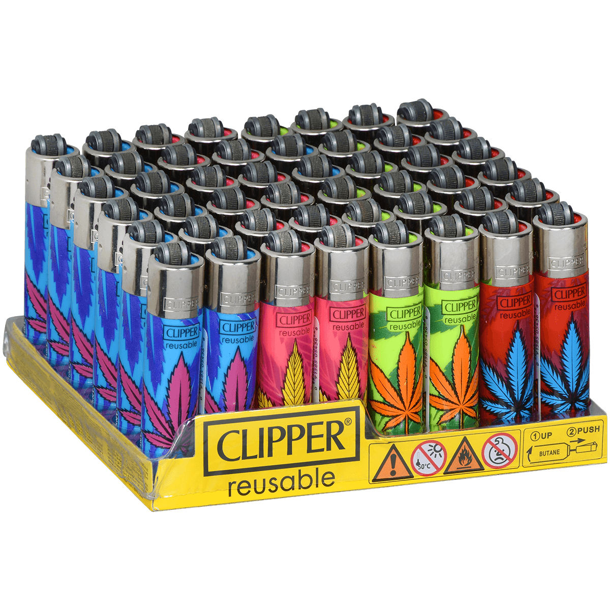 CLIPPER CP22 MICRO FRESH WEED DESIGN 48 CT. TRAY – Kretek International