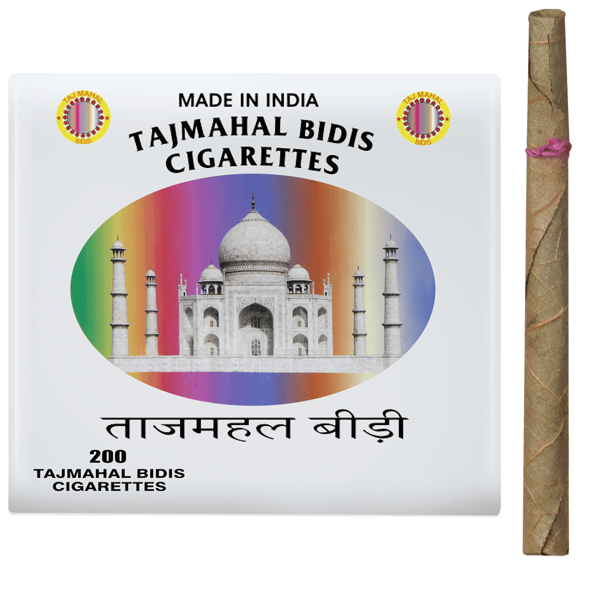 Lip_Tajmahal Regular Bidis 10/20 Packs – Kretek International